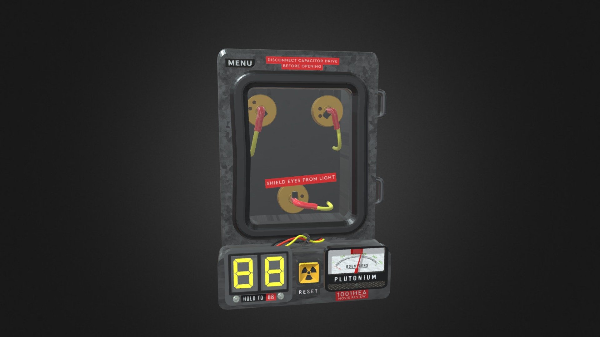 Flux Capacitor (Back To The Future) - Download Free 3D model by SILVER ...