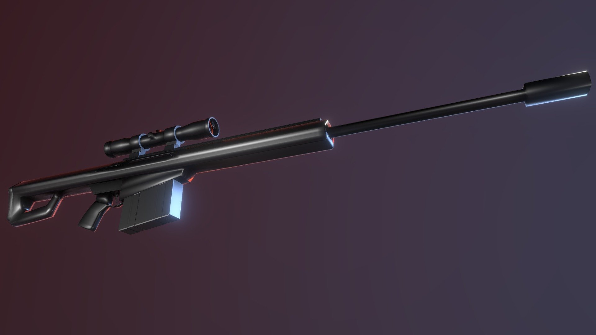 M82 Sniper - 3D model by JosephStA [94a905b] - Sketchfab