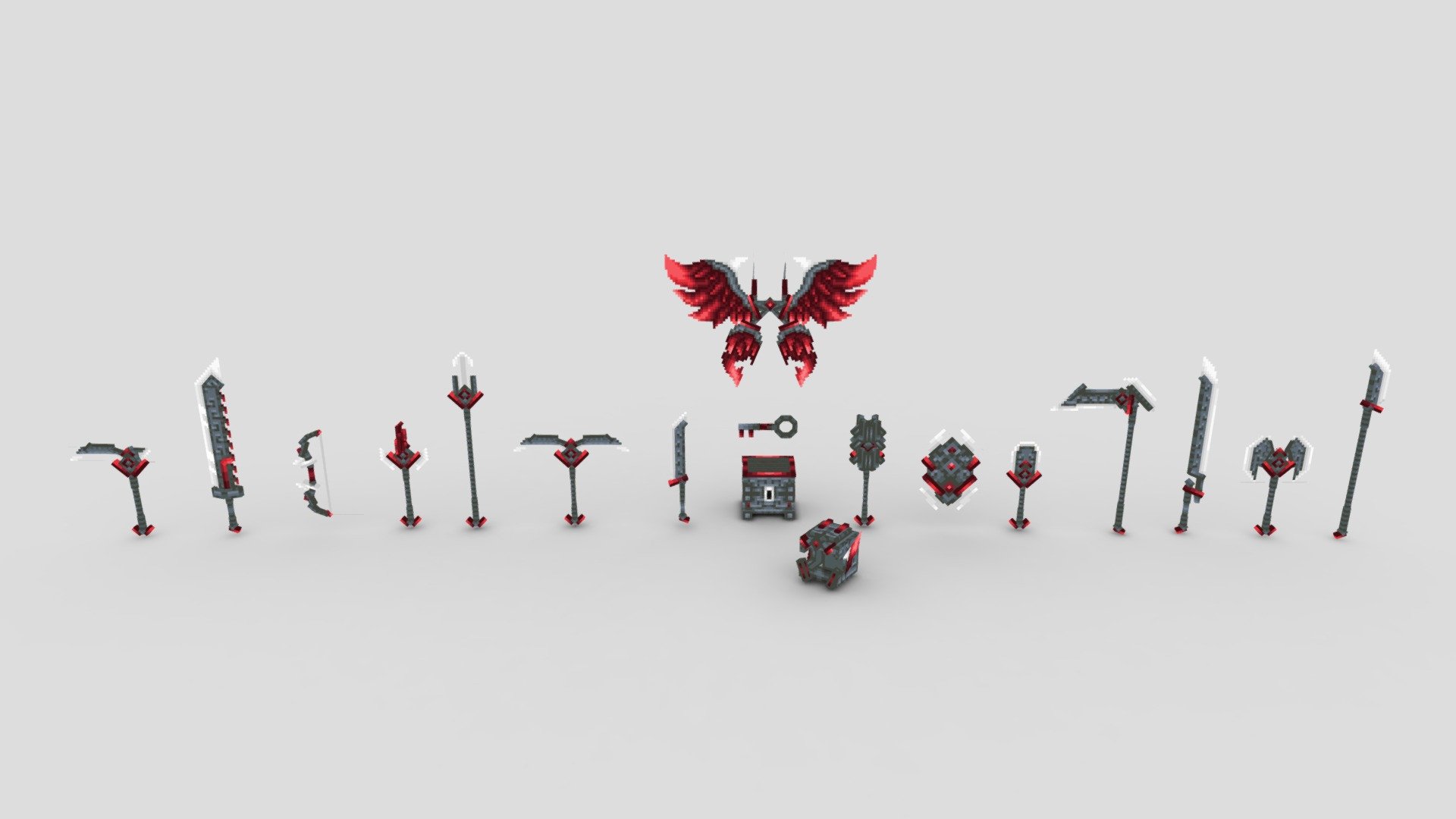Ragnarok Weapon Set - Buy Royalty Free 3D model by EliteCreatures ...