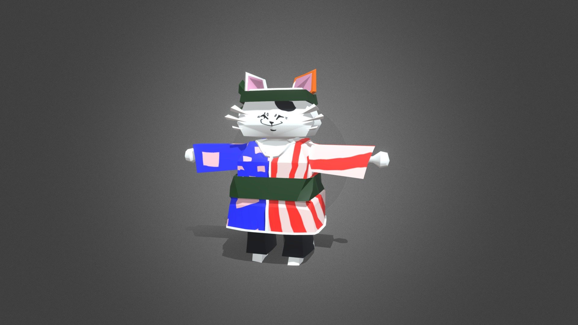 Daiki - 3D model by justcallmeblu (@HavenMuchetti) [94a9c86] - Sketchfab