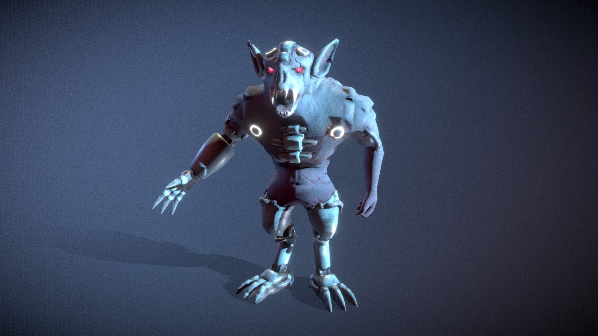 Mechabat - 3D model by R3indeer [94aabe6] - Sketchfab