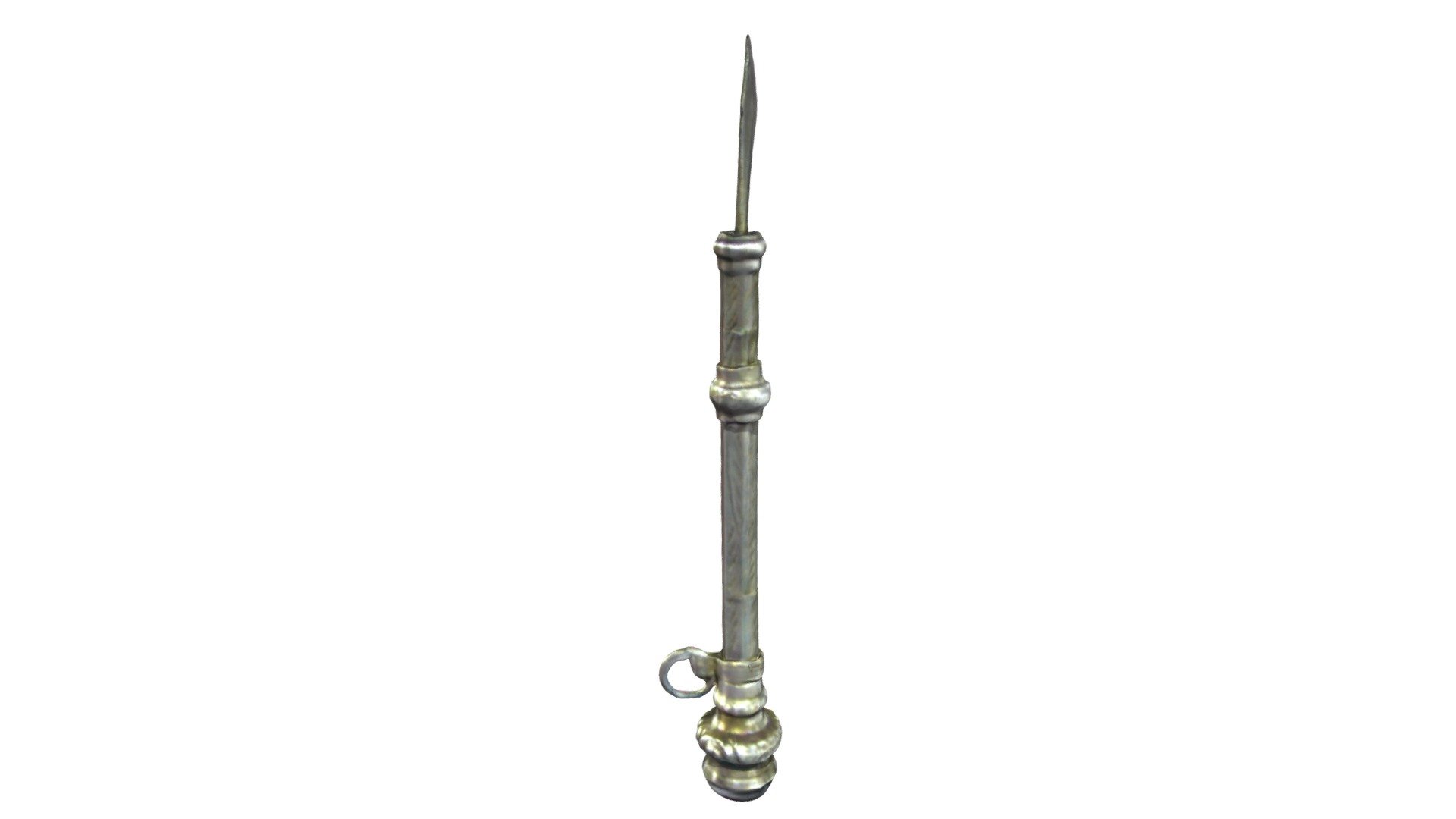 Retractable silver toothpick, late 18th c. - 3D model by ais1 [94ac828 ...