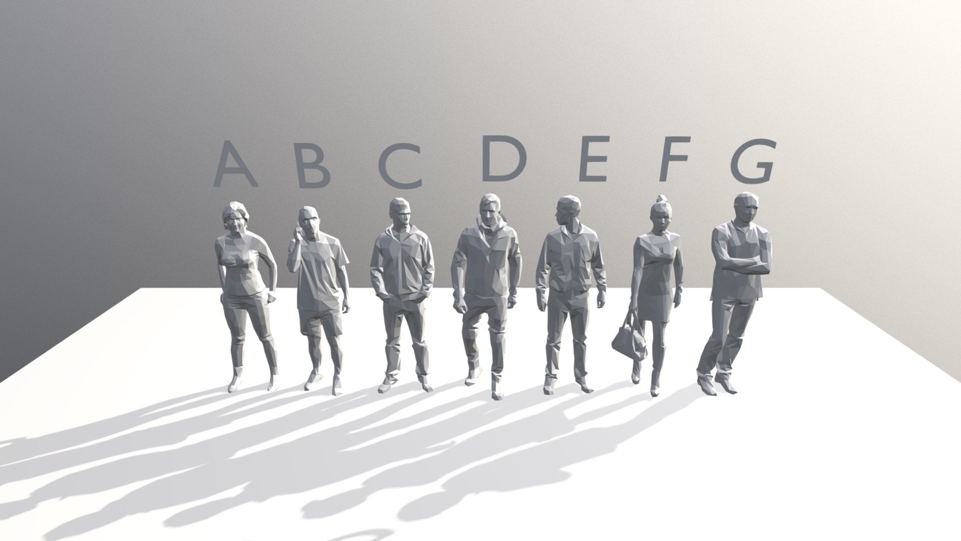 Choose Your Starting Character - 3D model by MVP (@Patrick.Bourke ...