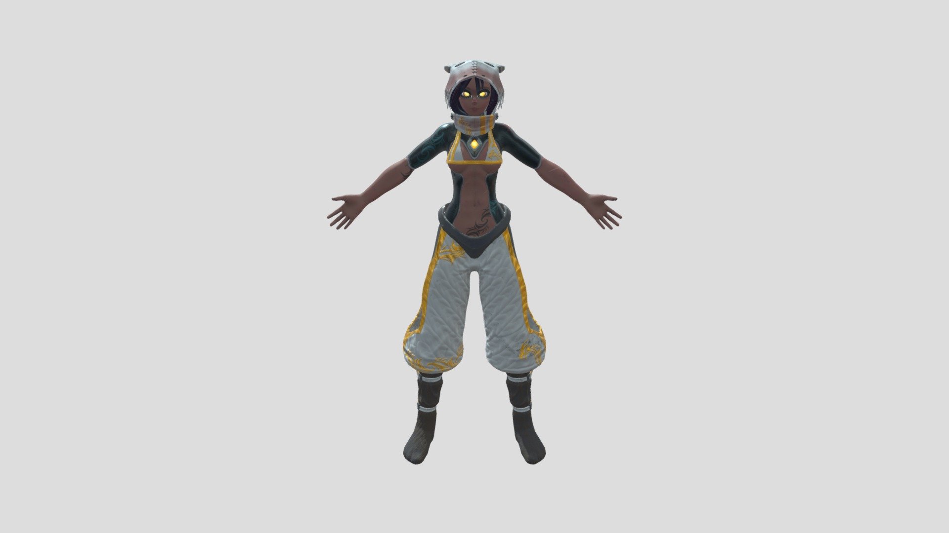 GART 220 Character (Trizzy) - Download Free 3D model by ZeraNite ...