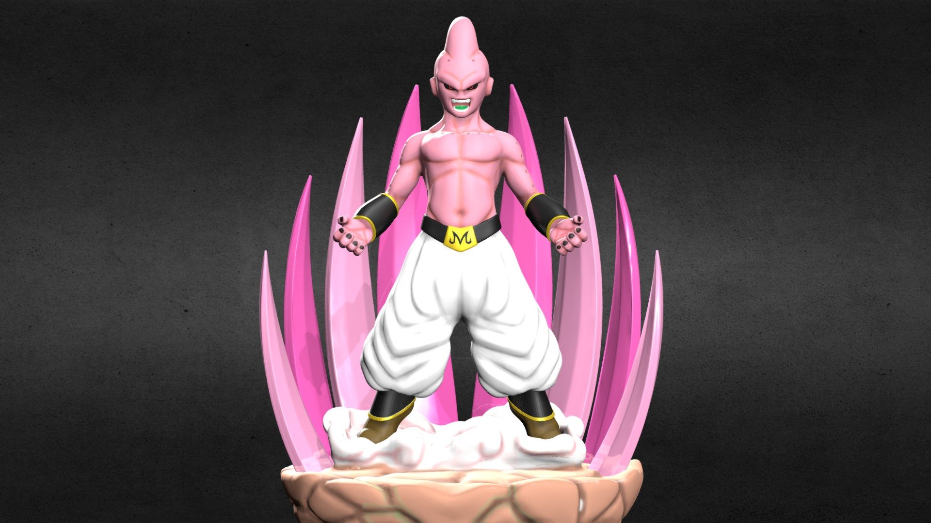 kid buu - Buy Royalty Free 3D model by Shin Xiba 3D (@Xiba3D) [94ae1af ...