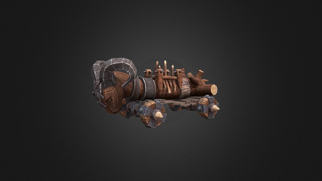 Battering Ram - 3D model by Saig [94ae3a2] - Sketchfab