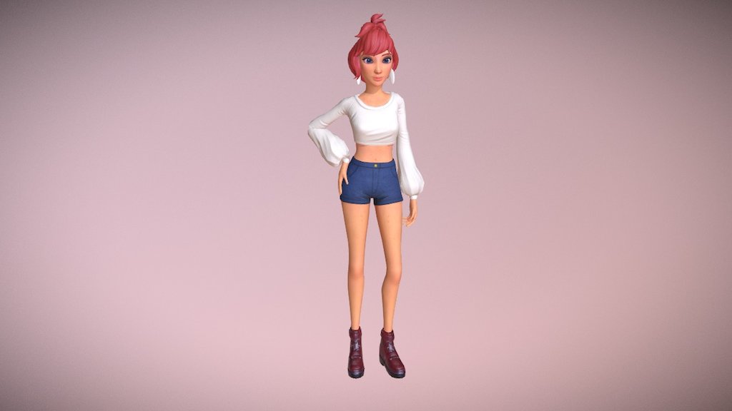 Meg - 3D model by emmalenou [94af49b] - Sketchfab