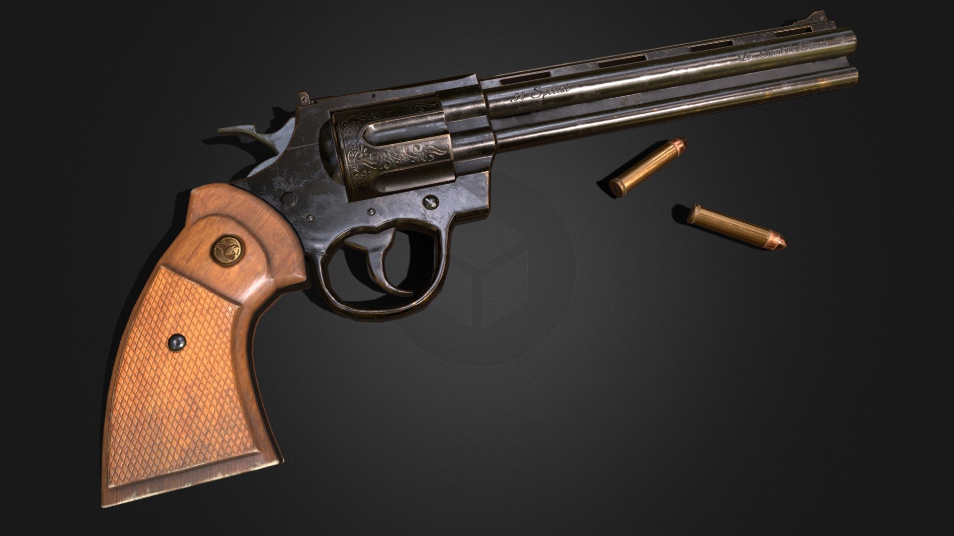 Revolver Presentation - Buy Royalty Free 3D model by tristanfaure ...