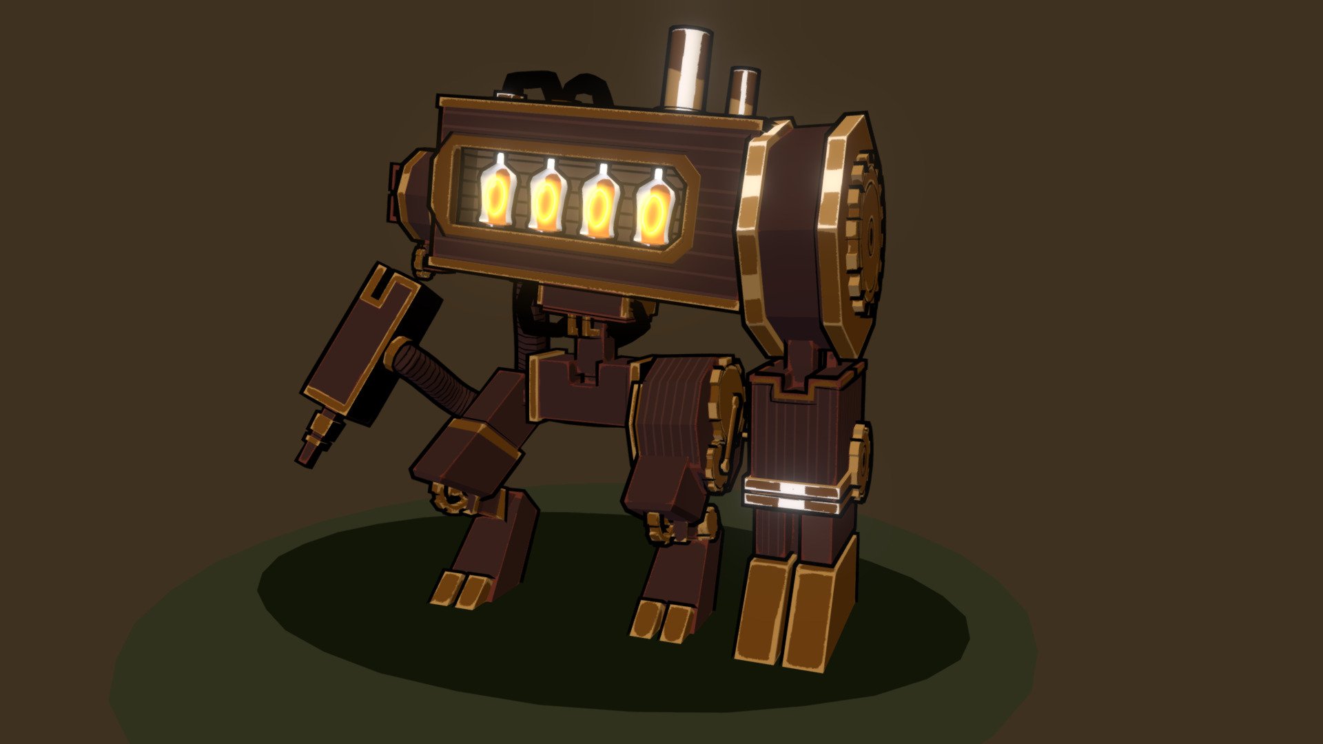 [Limbus Company] Steam Transport Machine - Download Free 3D model by ...