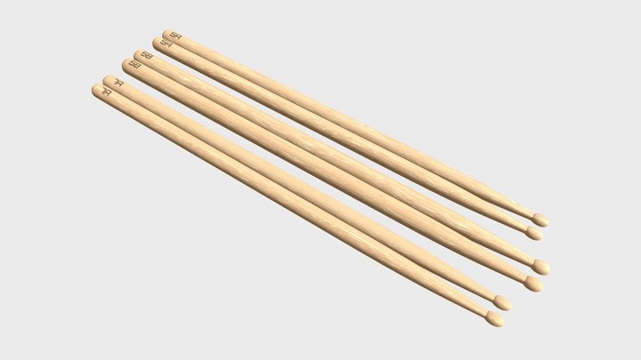 Drumstick 3D models - Sketchfab