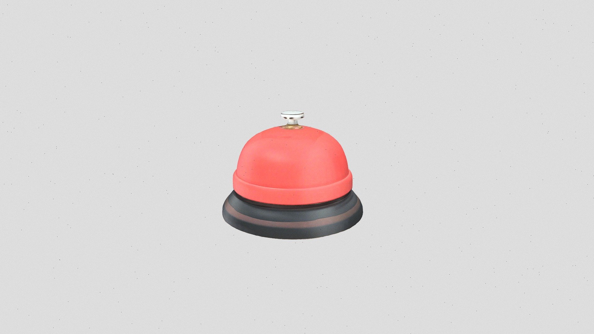 Hotel Service Bell - 3D model by b.irinaxy [94b581c] - Sketchfab