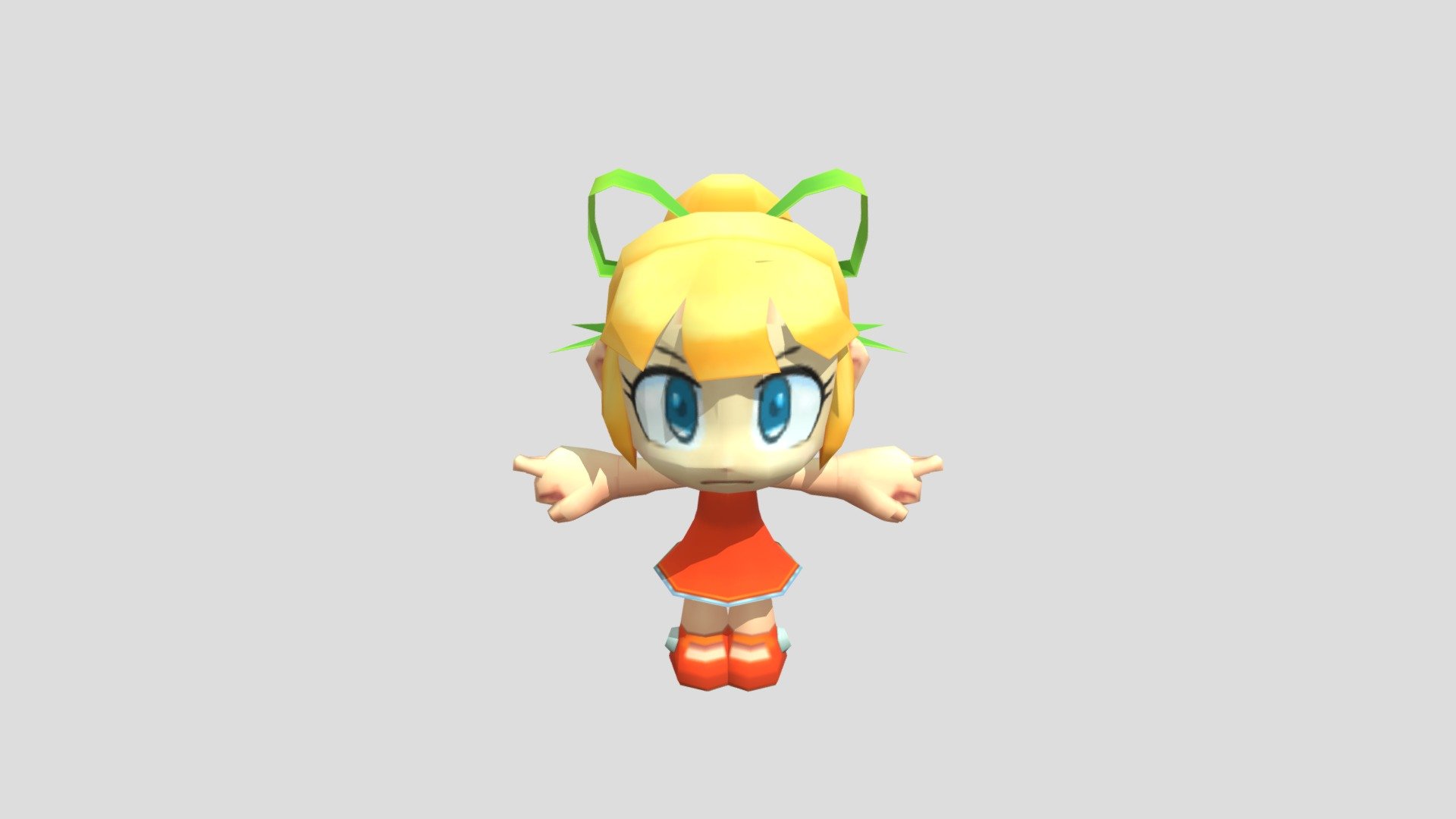 Mega Man Powered Up! - Roll - Download Free 3D model by Mineko: Meowza ...