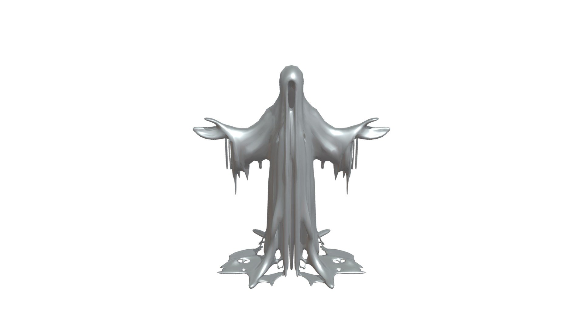 Ghost-like figure - 3D model by kir2915 [94b9989] - Sketchfab