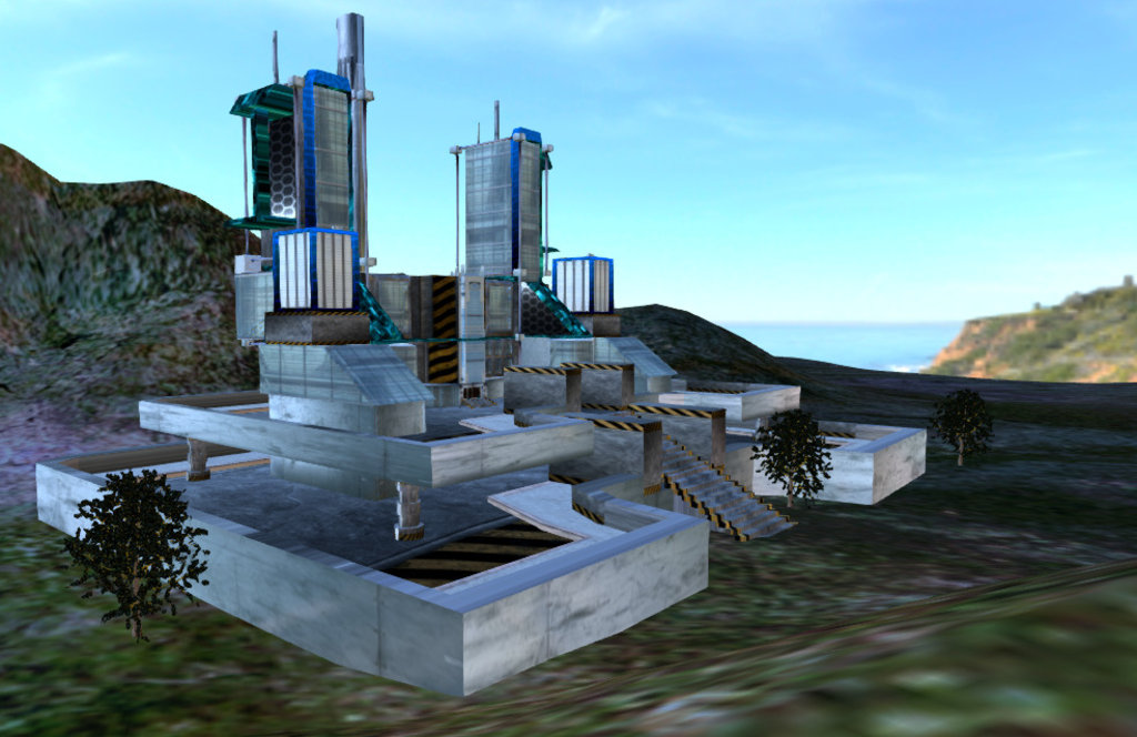 Military Fortress Devil’s Tooth Mountain - 3D model by Martin Siles ...
