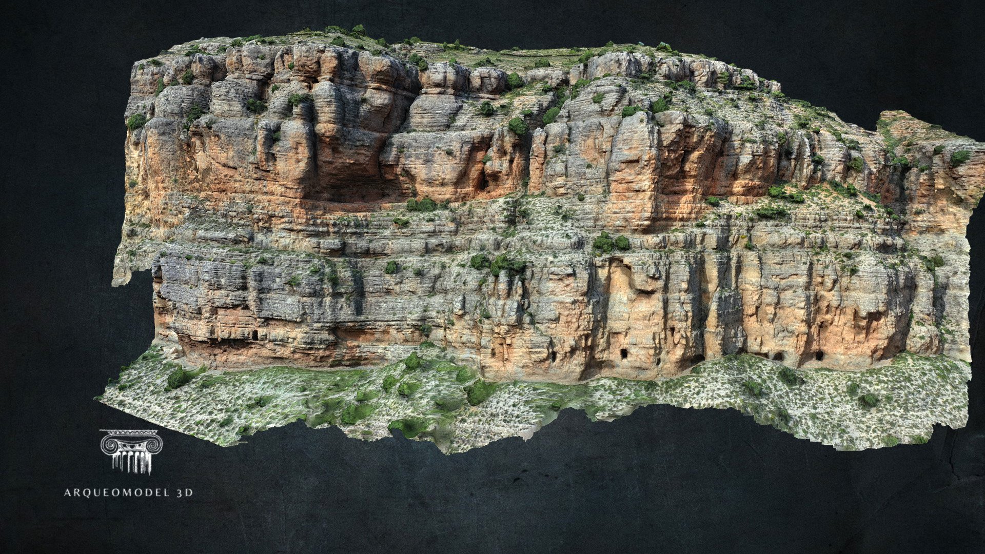 Acueducto romano de Albarracín-Cella | SPAIN - Download Free 3D model ...