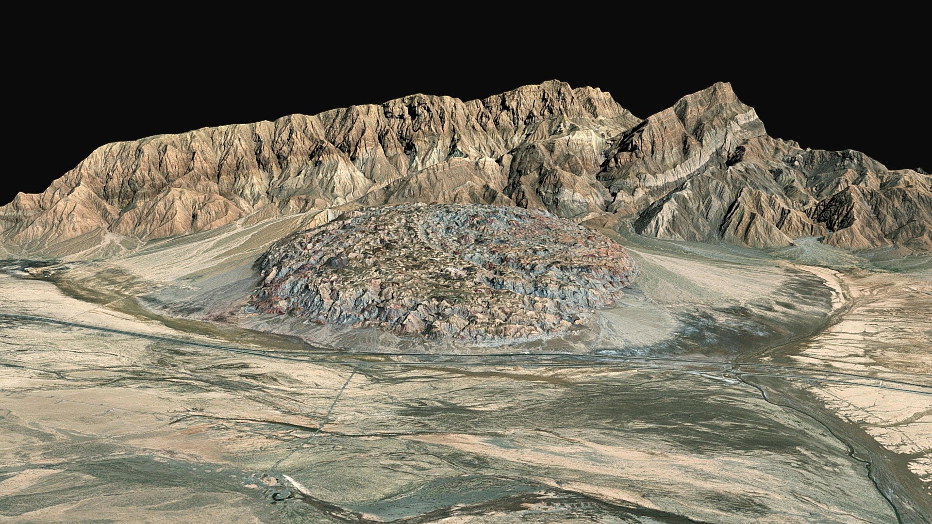 Salt dome 7, Iran - Download Free 3D model by Sara Carena (@saracarena1 ...