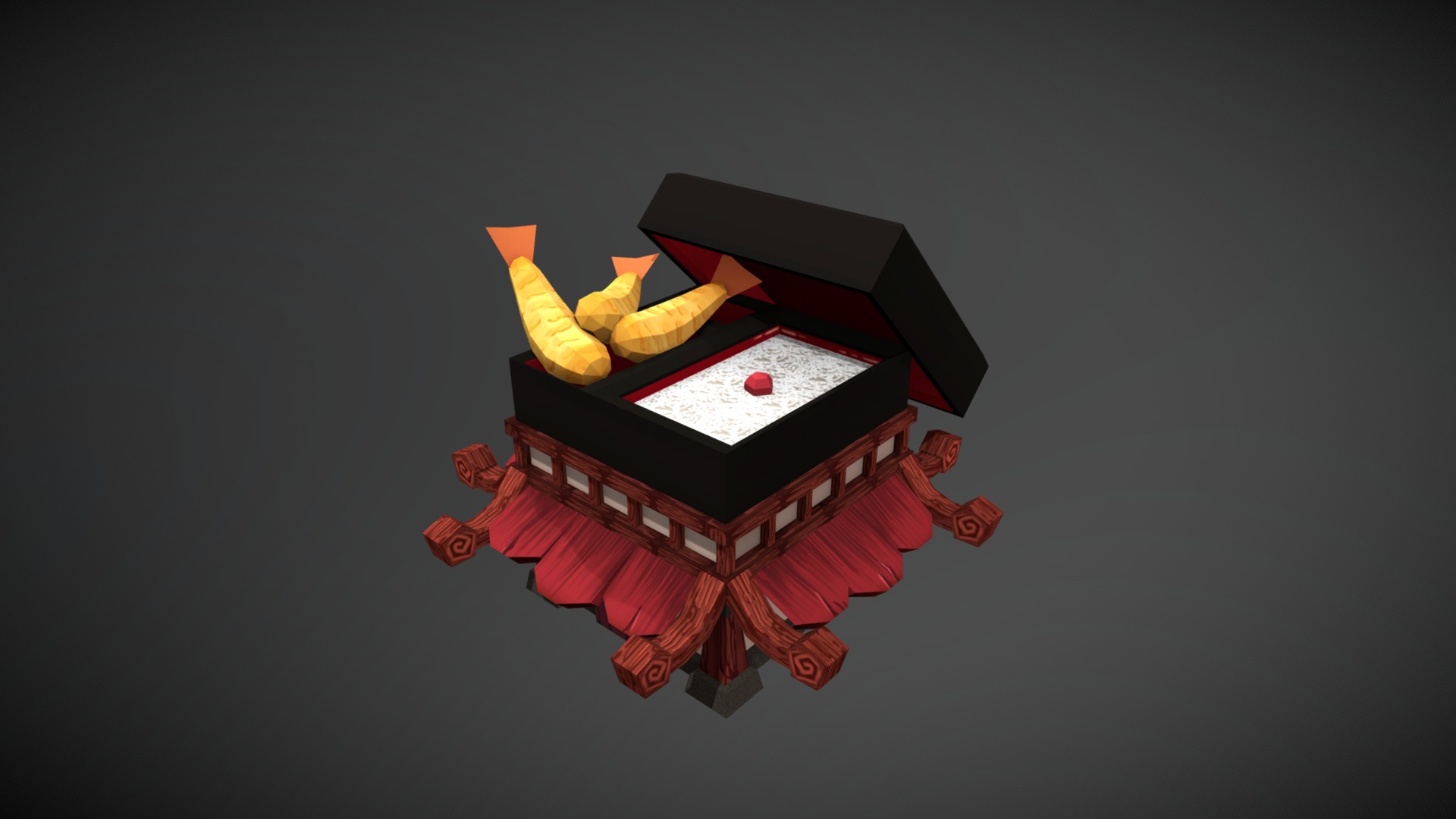 Bento Restaurant - 3D model by EuKern [94bbd5b] - Sketchfab