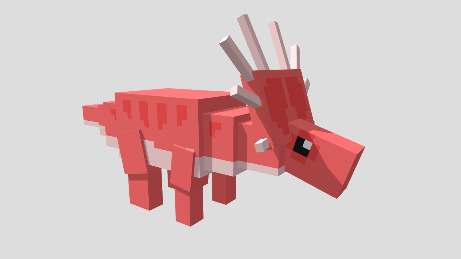 Low-Poly Styracosaurus - 3D model by dsl3125 [94be007] - Sketchfab