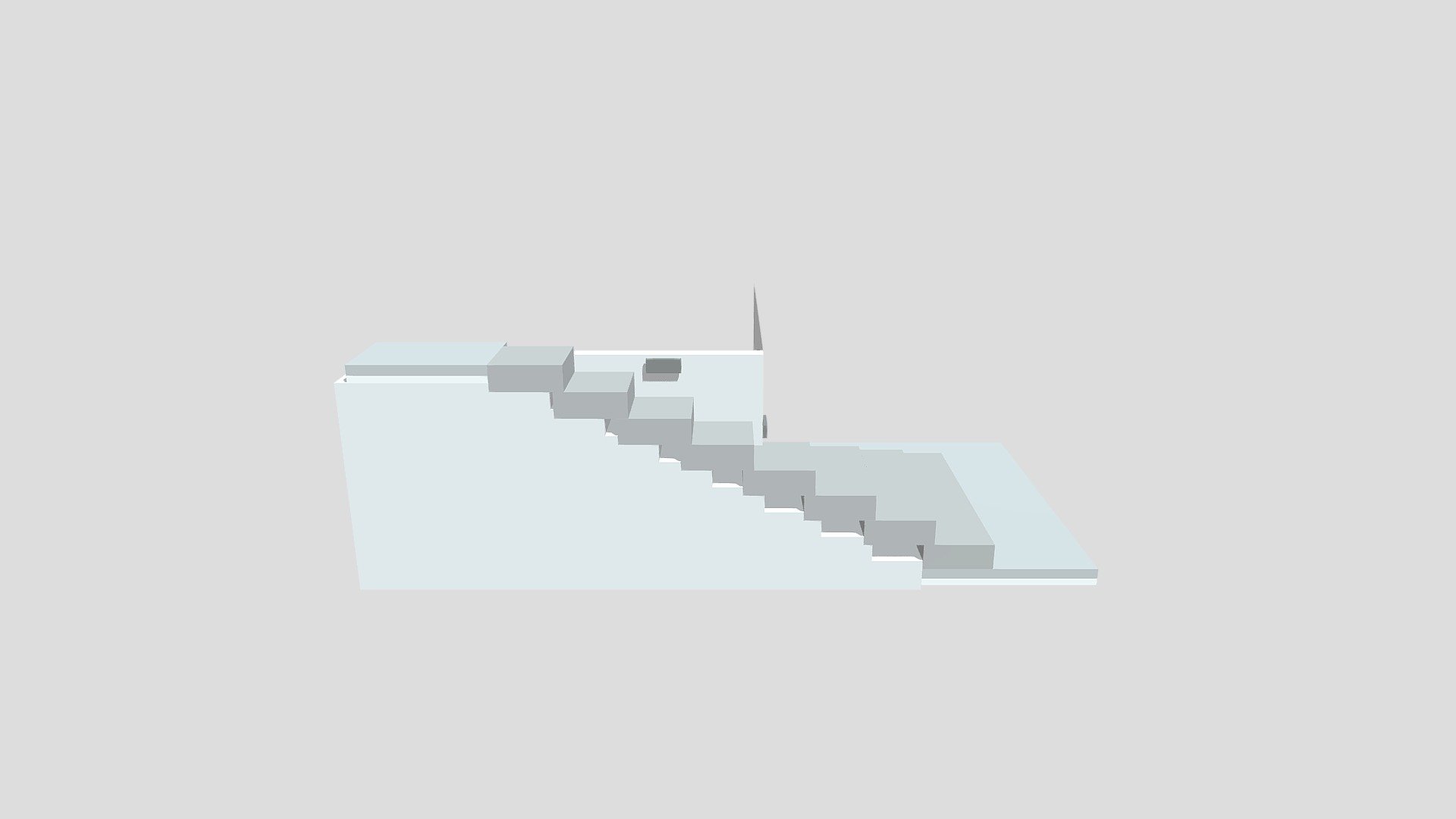 Лестница левая - Download Free 3D model by realdis [94be35b] - Sketchfab
