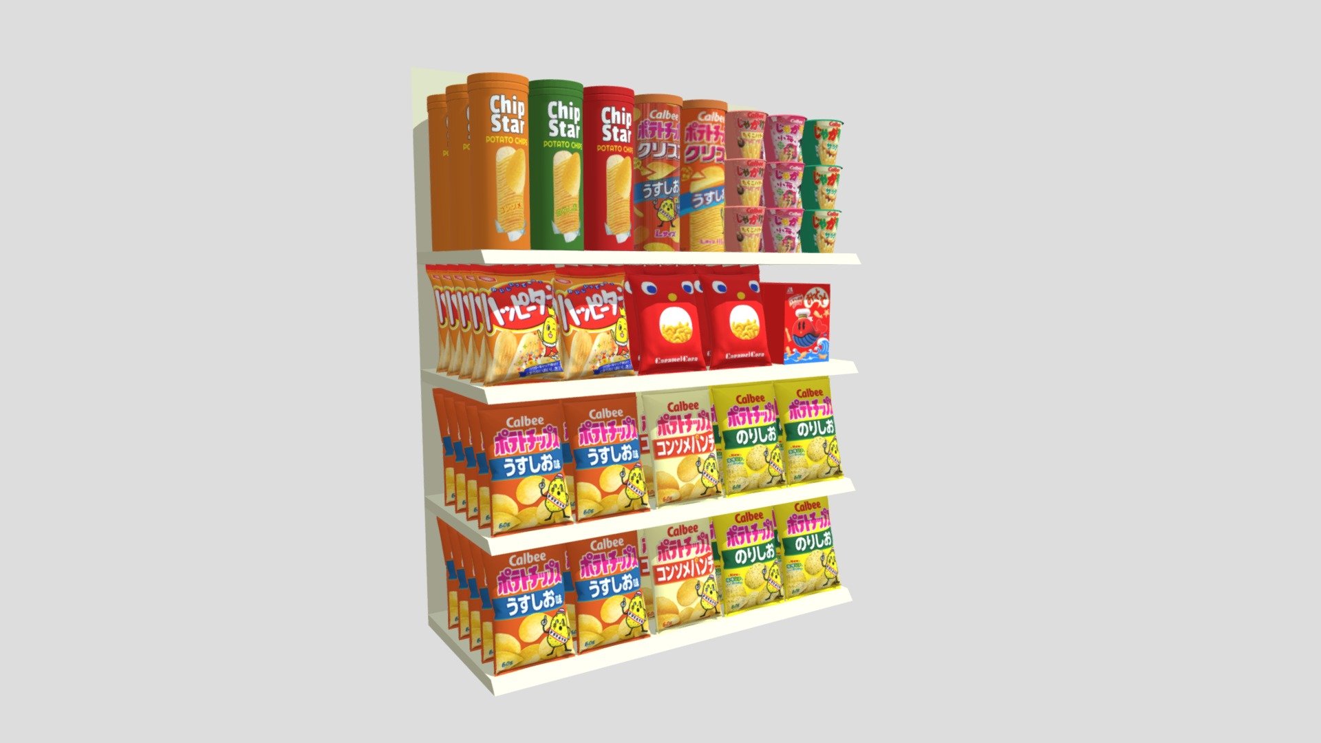 Confectionery shelf - Download Free 3D model by Nommoc (@kikumi ...