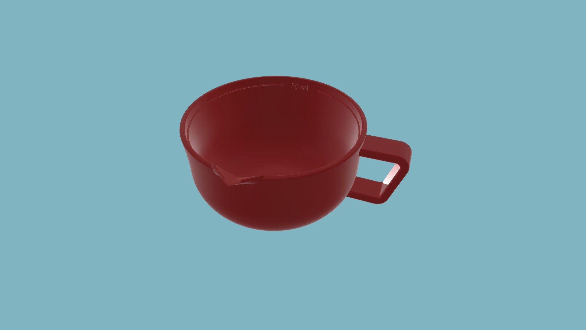 50ml container - 3D model by kingdesigner [94bf3e1] - Sketchfab