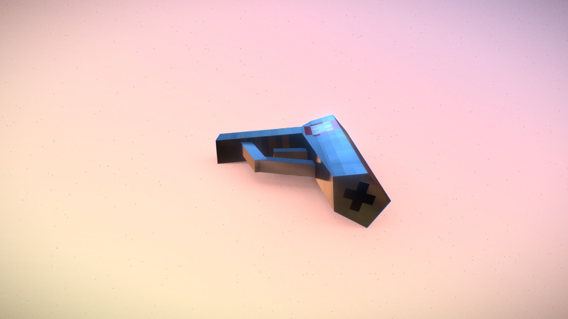 Pixel Gun - Download Free 3D model by Cobbled_Rocket (@CobledRocket ...