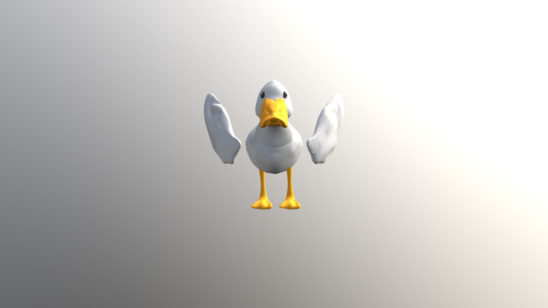 Duck finished - Texture 2 normal colours - 3D model by Dogan (@81806 ...