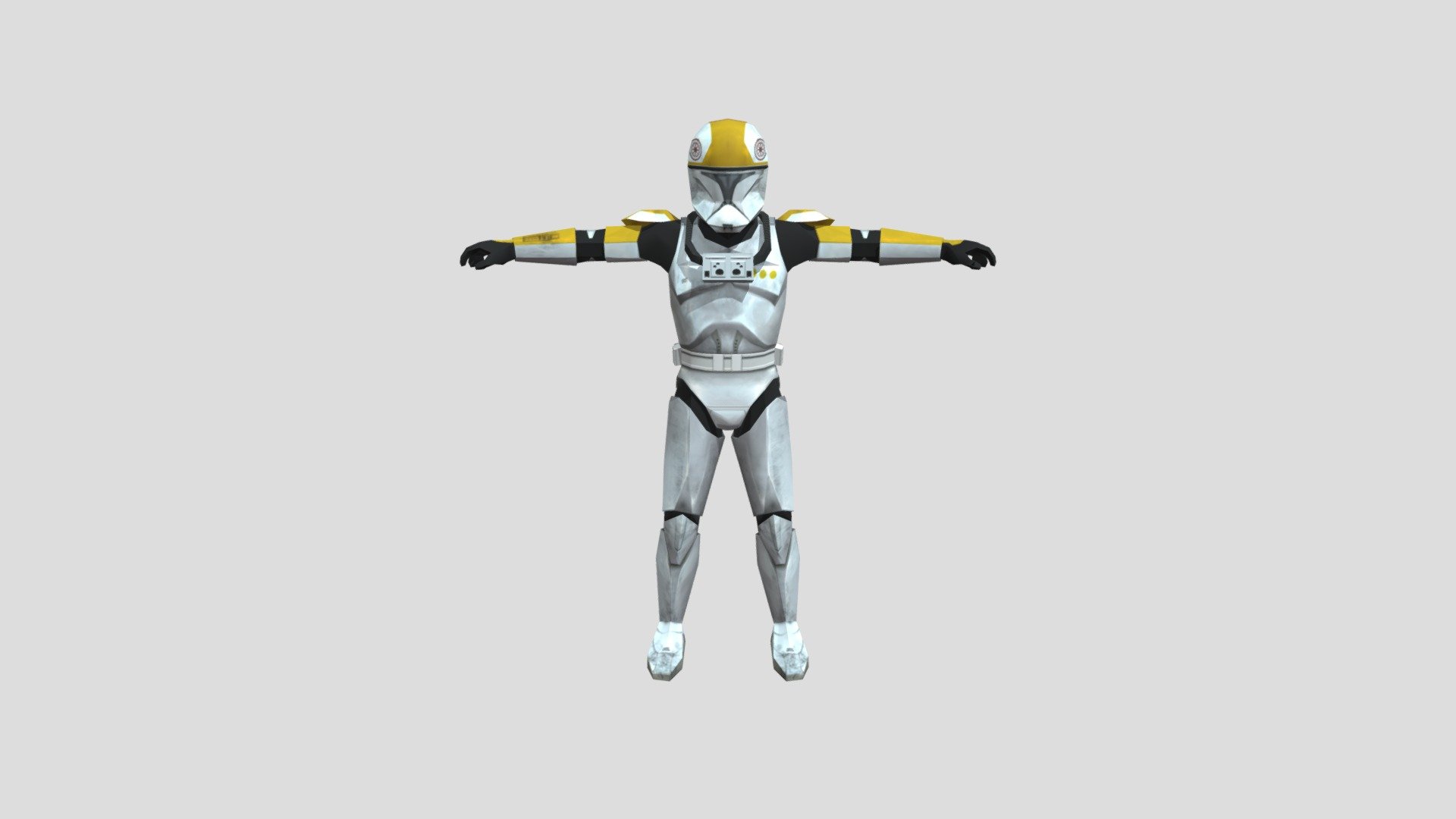 ARC-170 Starfighter and Clone Pilot - Download Free 3D model by ...