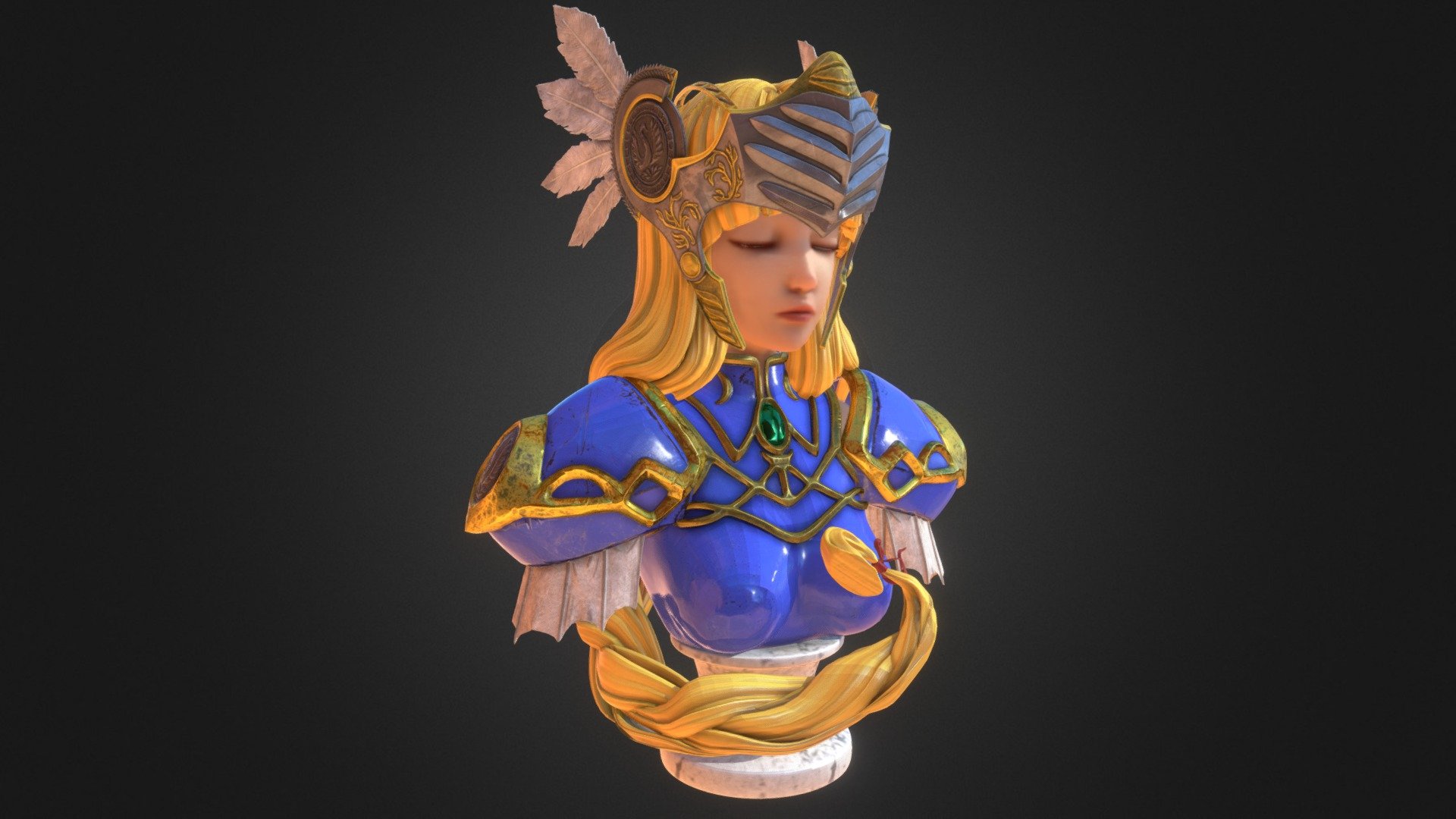 valkyrie - Buy Royalty Free 3D model by leoart (@Leo.Liao) [94c1753 ...