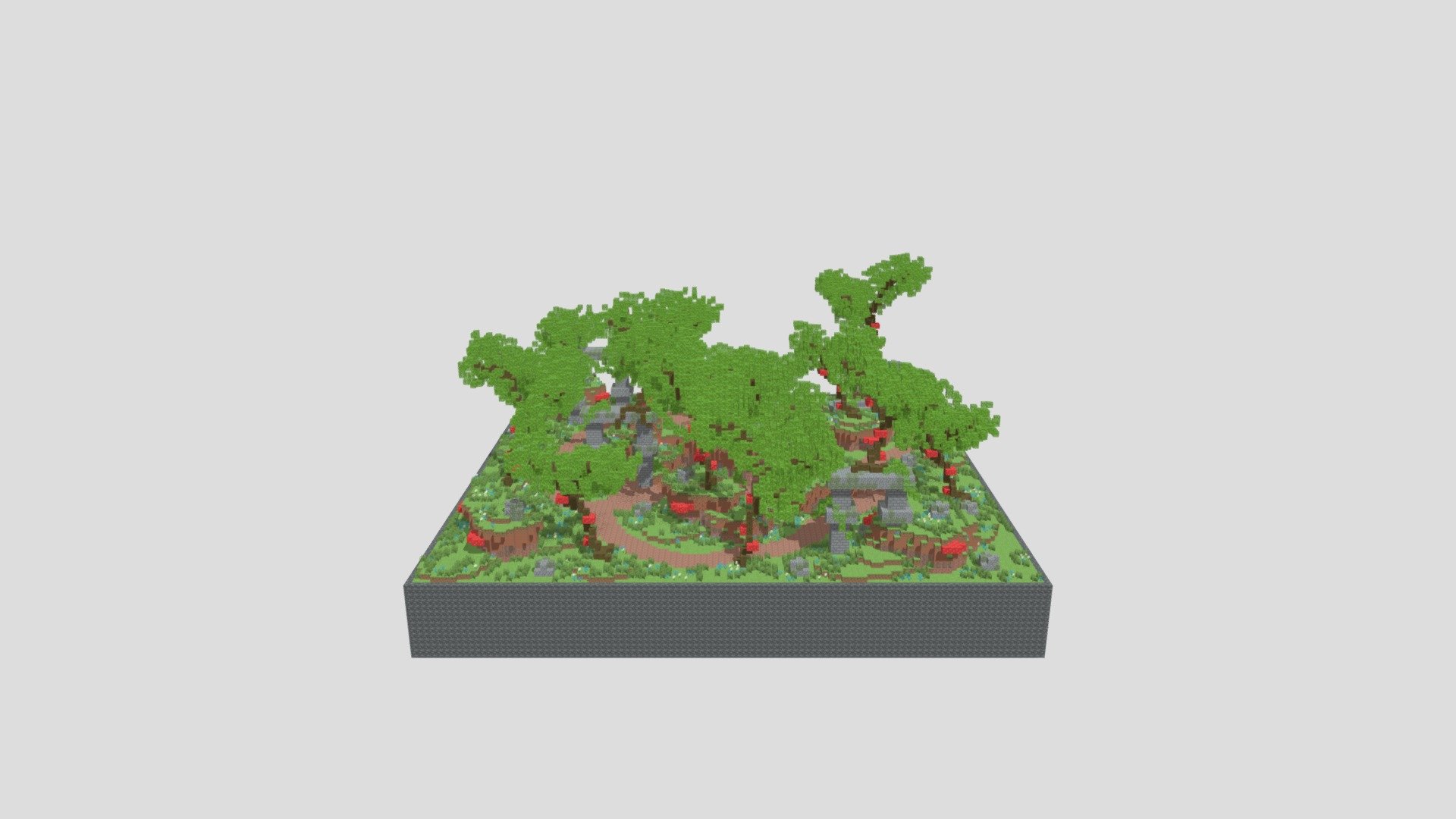 Jungle Ruins KOTH - 3D model by Orbit Builds (@orbitbuilds) [94c1dae ...