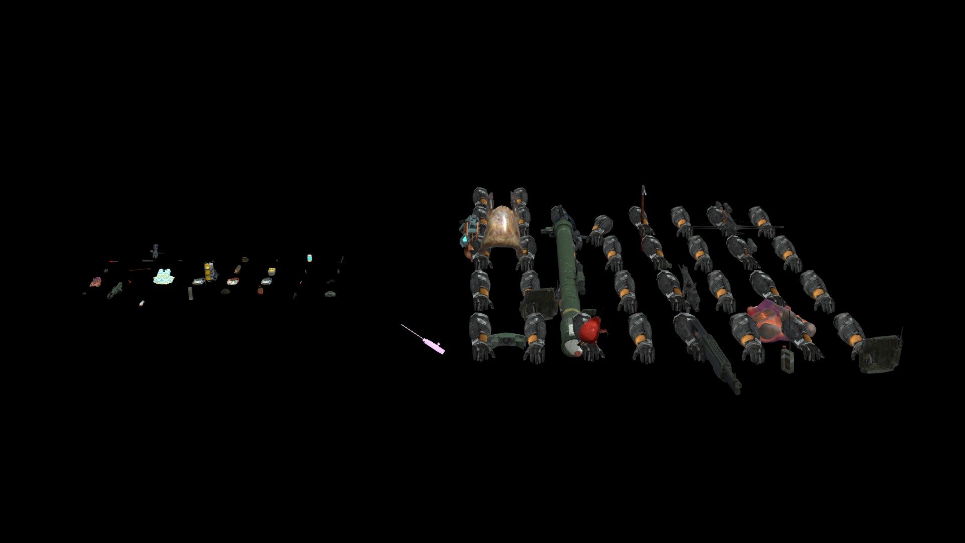 Black Mesa Weapons - Download Free 3D model by new gmod player ...
