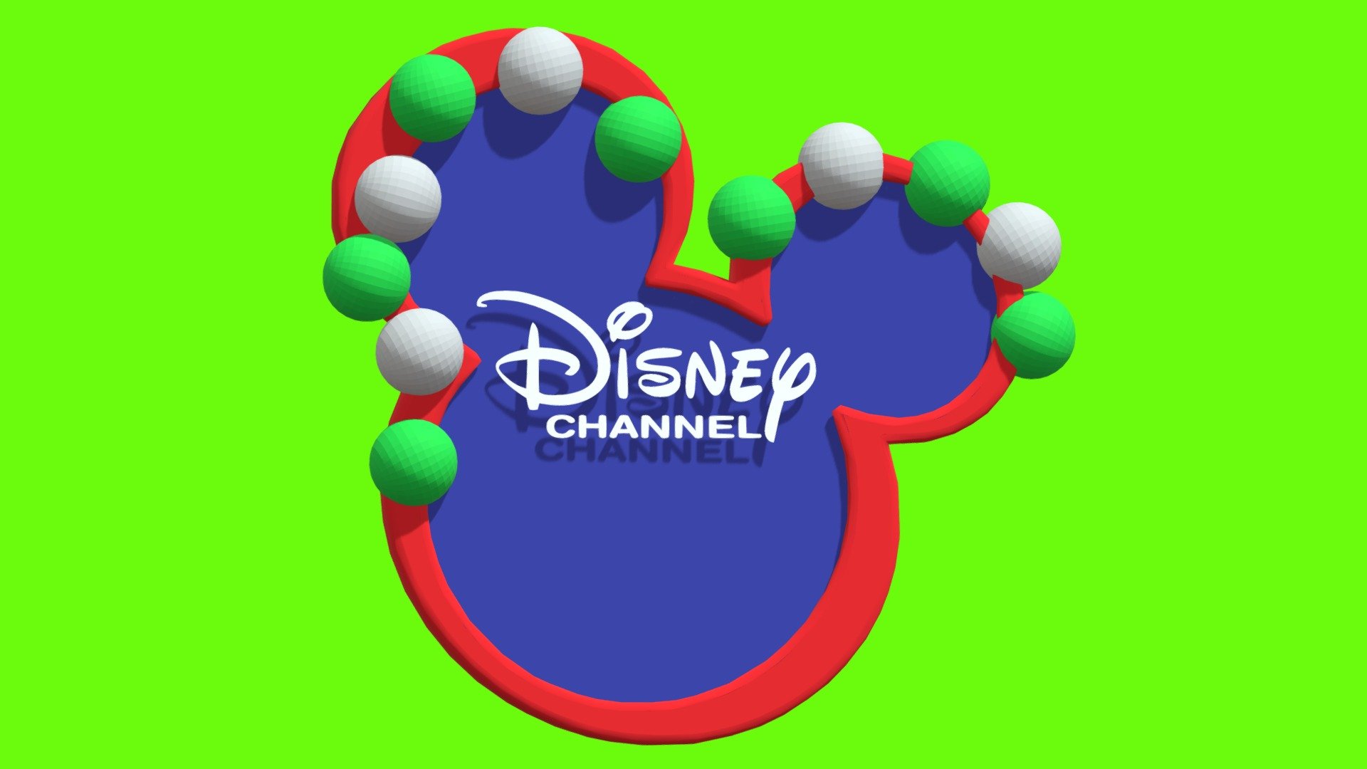 Disney Channel Christmas Russia Logo - Download Free 3D model by CEC ...