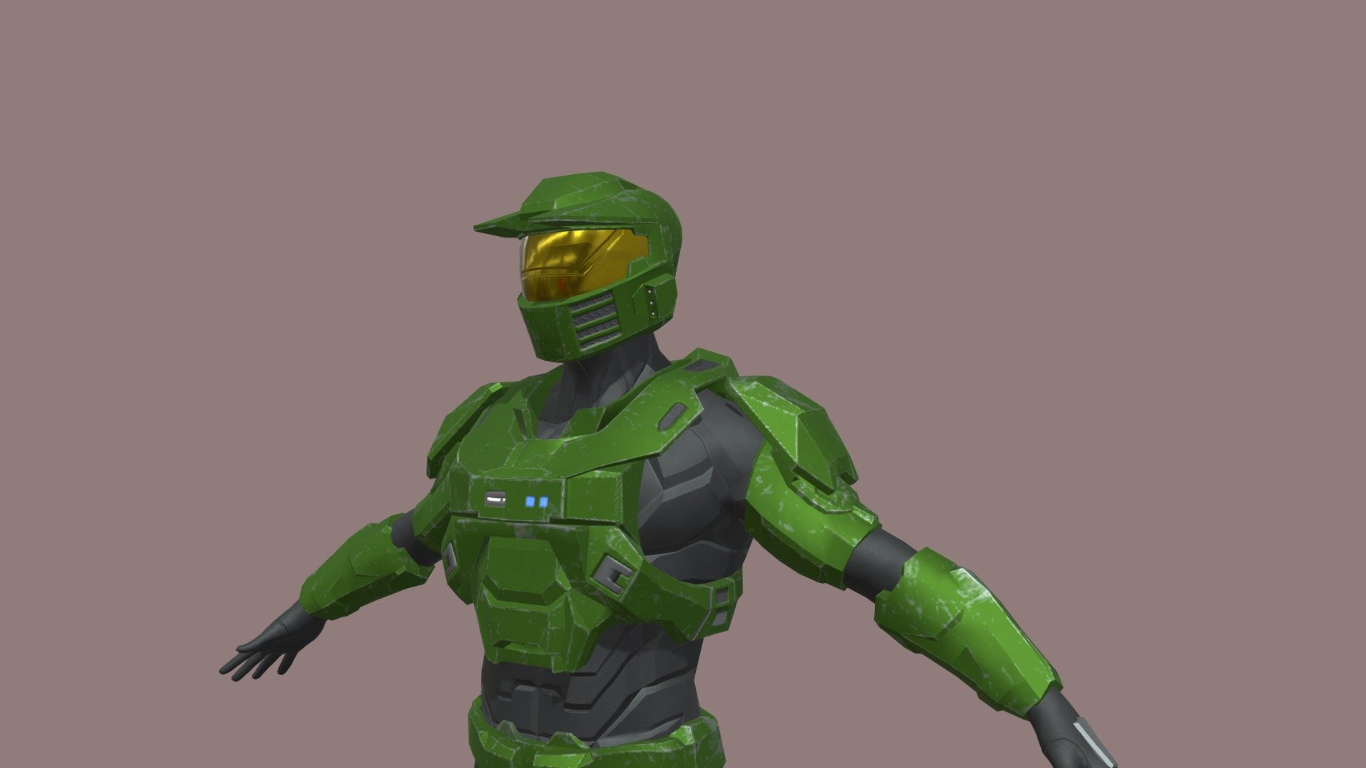 Spartan 01 - 3D model by Cavazos_Zenon [94c3db1] - Sketchfab