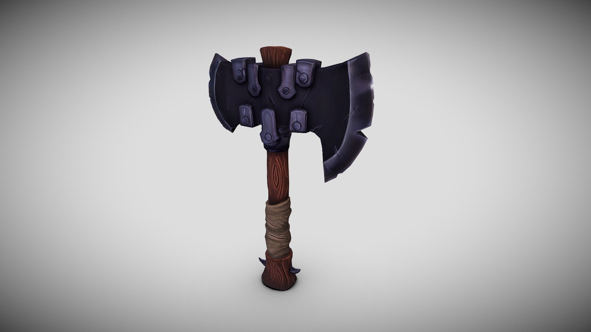 Stylized Axe - 3D model by itsameslime [94c4281] - Sketchfab