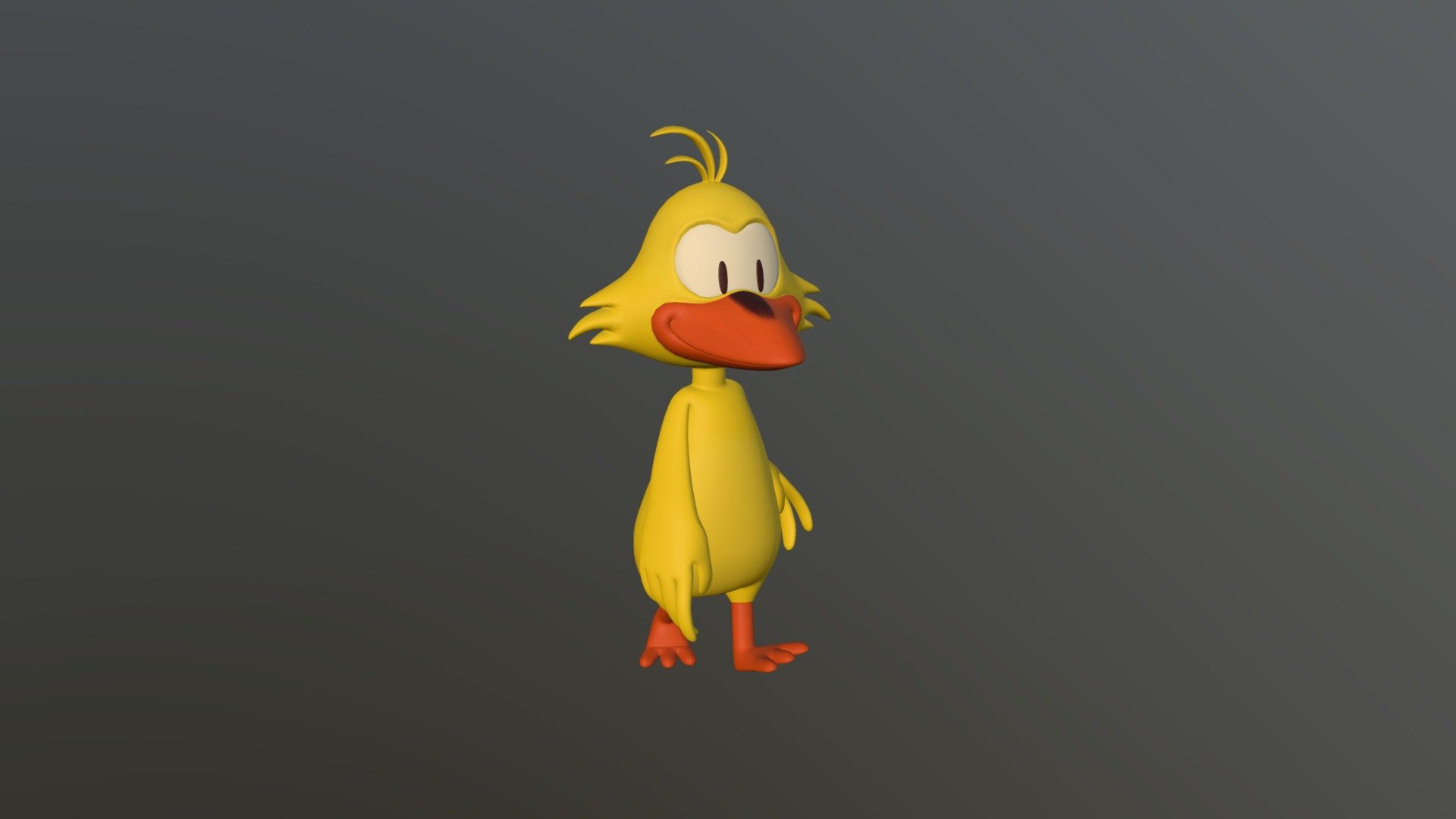 Cartoon Bird (walk animation) - 3D model by id5 [94c514f] - Sketchfab