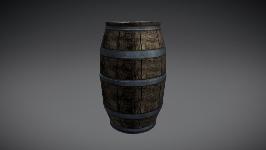 Closed Barrel - 3D model by Csiddall [94c5a7d] - Sketchfab