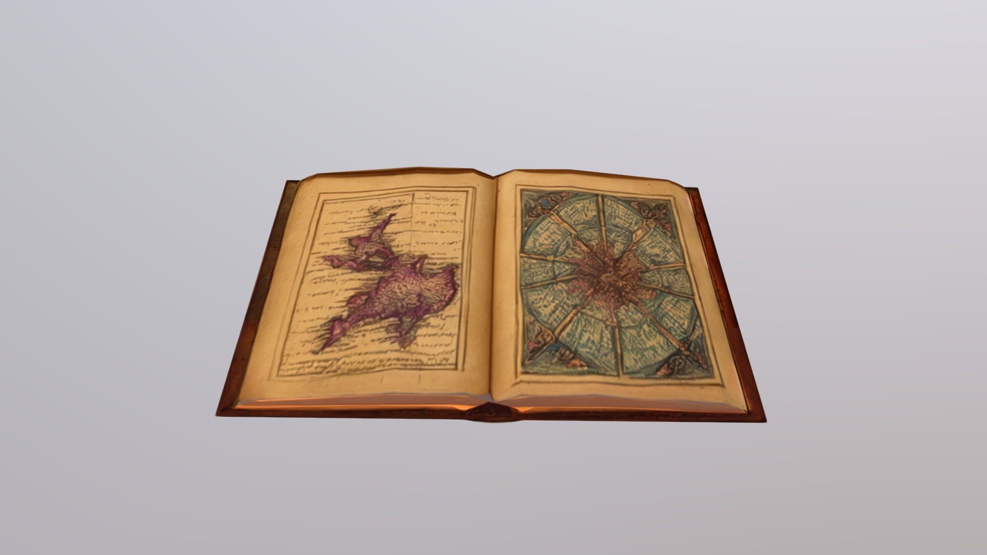 BookofMaps - 3D model by Ben de Leeuw (@bendytoons) [94c60c1] - Sketchfab