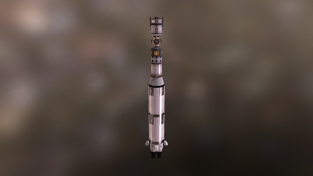 Space Station Launcher - 3D model by totalmark327 [94c6aab] - Sketchfab