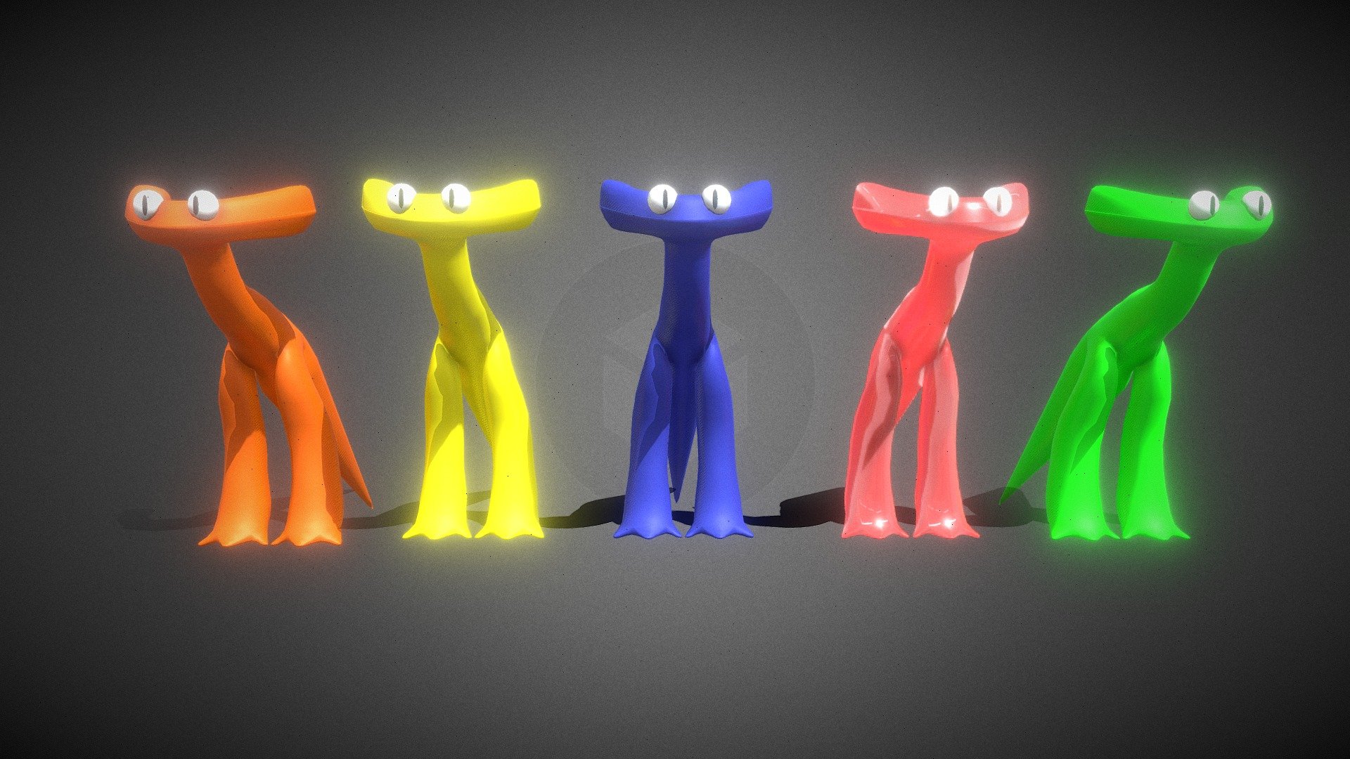 5 modelli di Cyan - Download Free 3D model by ValePro10 [94c729a ...