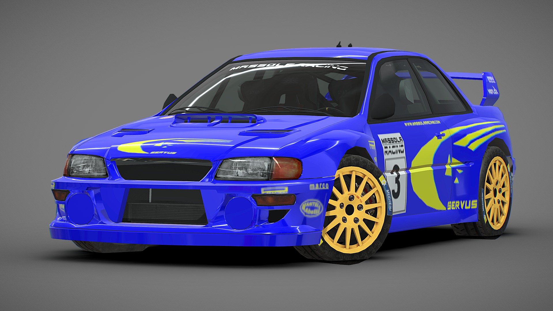 Rally Car Pro 13 - 3D model by Massola Racing (@massolaracing) [94c7d08 ...