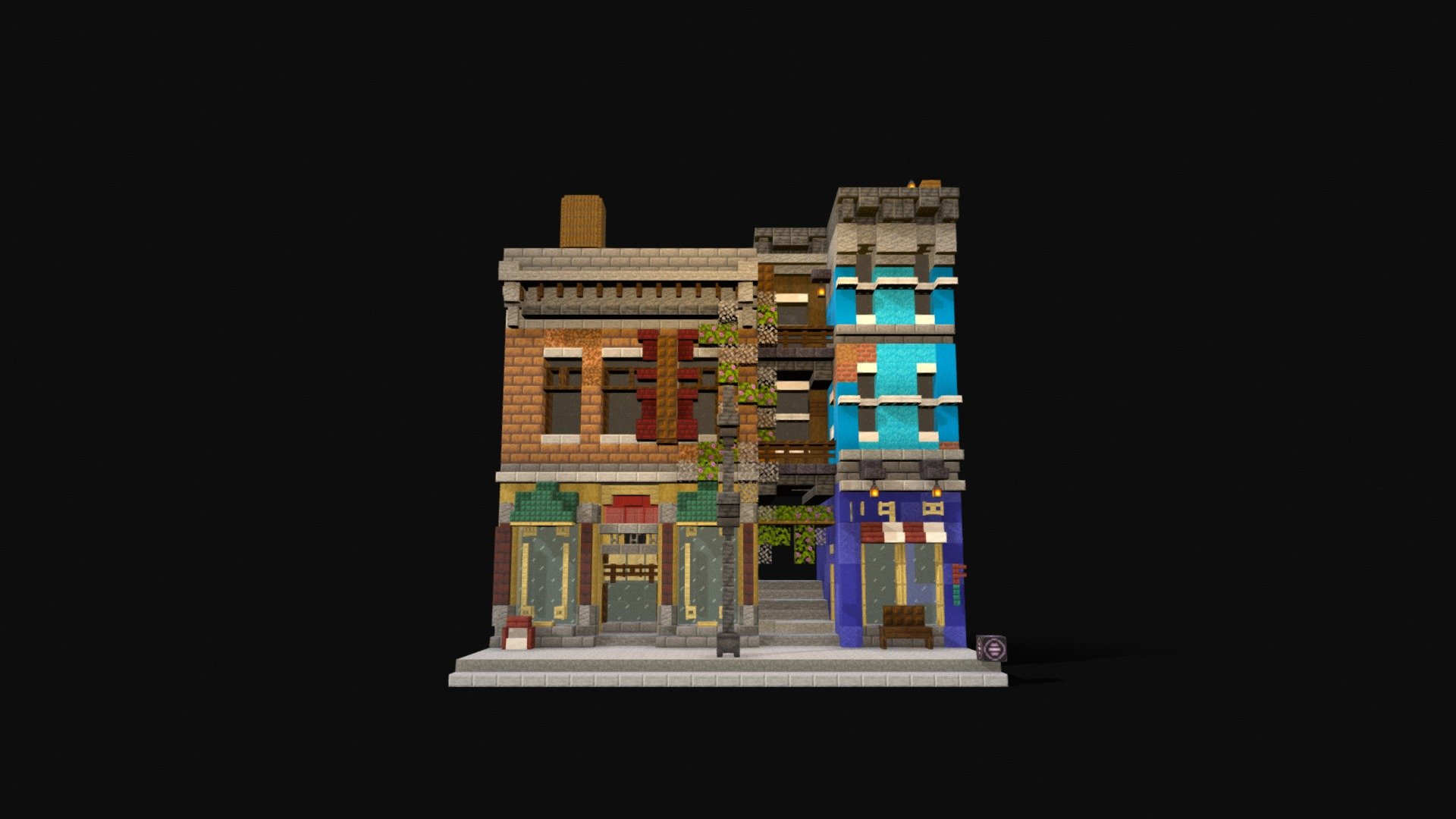 Lego Modular: Detectives Office - 3D model by SevenScroll5003 [94c8436 ...