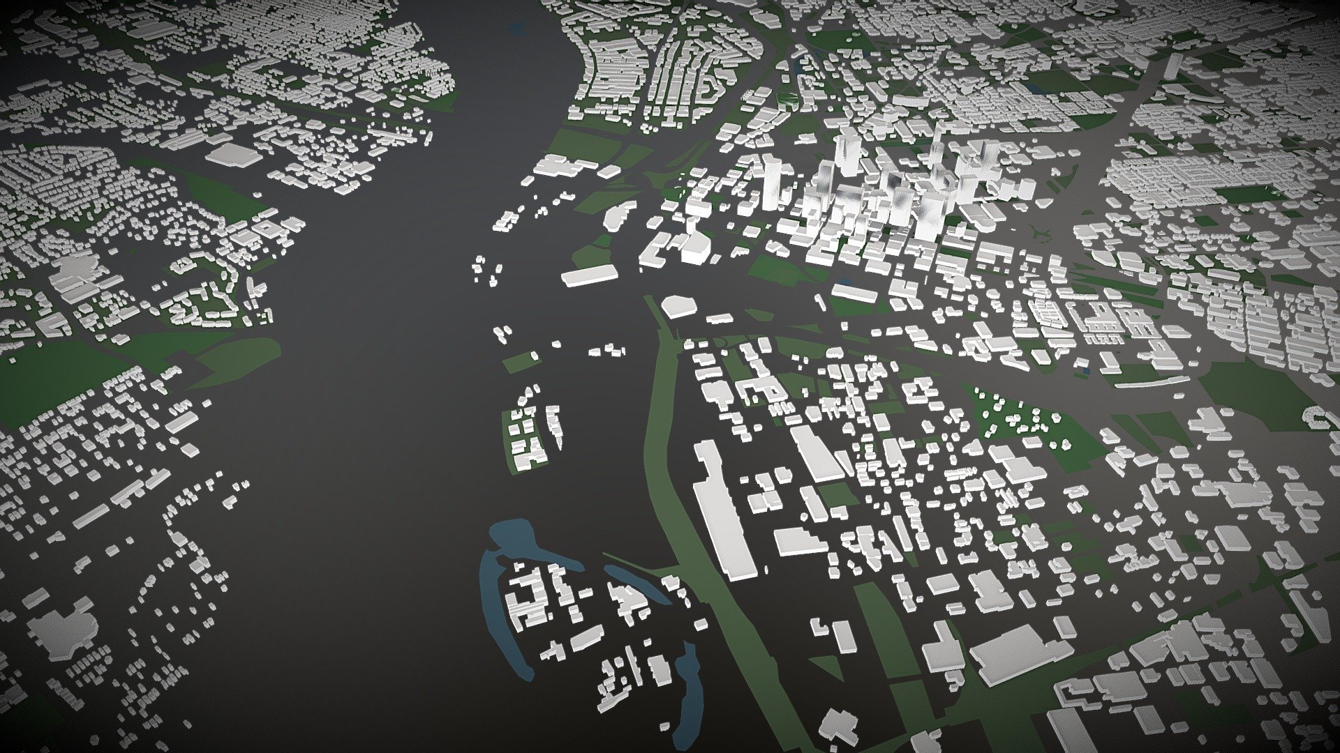 Texas Dallas USA - Mass buildings - Buy Royalty Free 3D model by Jinda ...