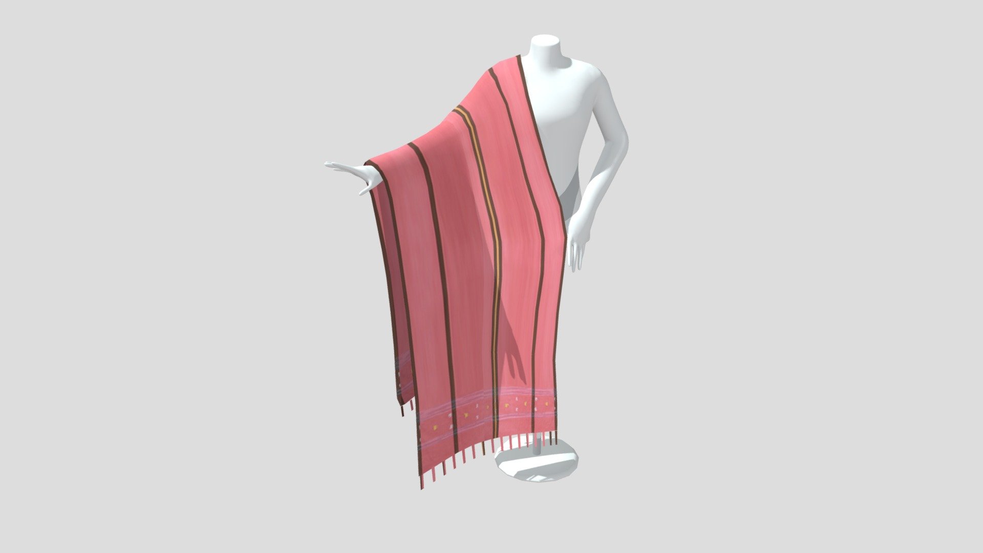 Tenun Nenda Shawl 4 - Download Free 3D model by eeelabvisual [94caee7 ...