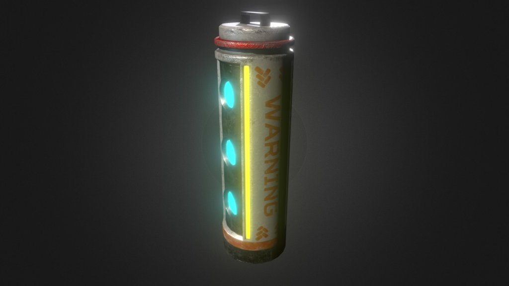 Power Cell - 3D model by Tom (@tommehsart) [94cbf2a] - Sketchfab