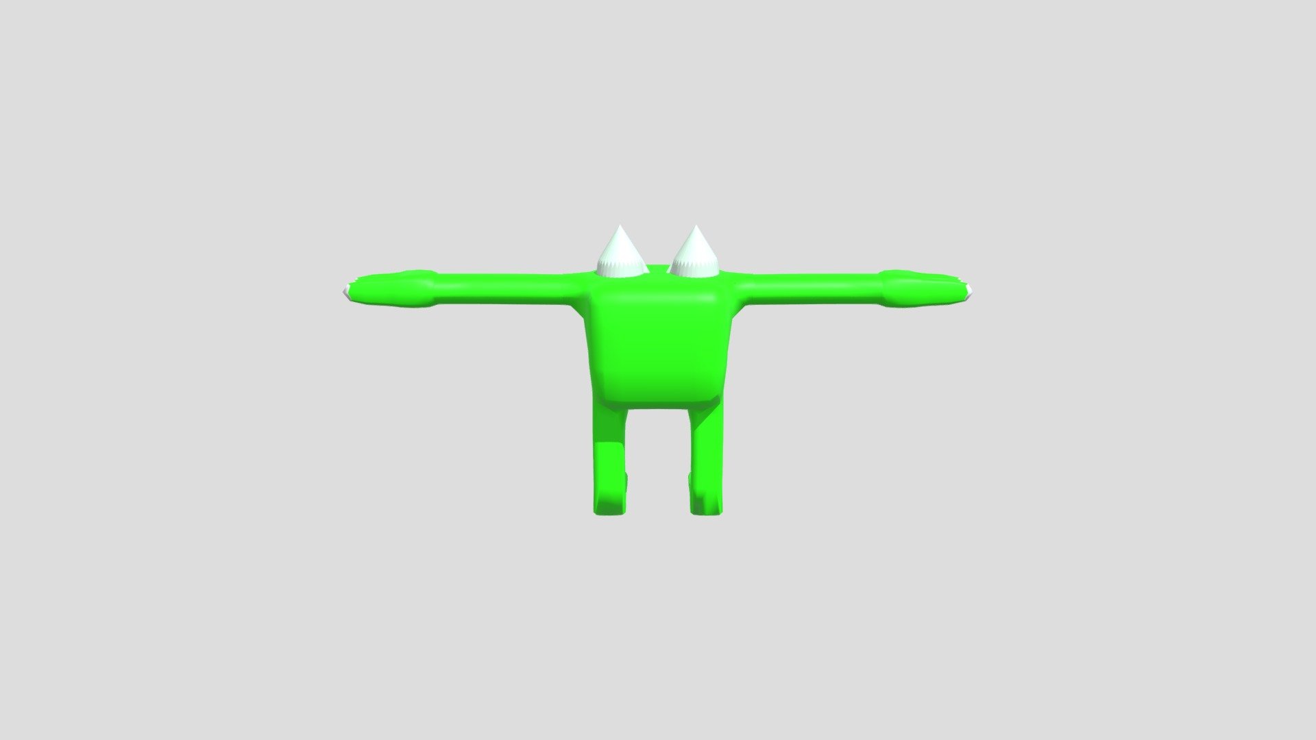 green moustro figure - Download Free 3D model by mrcreador [94ccd34 ...
