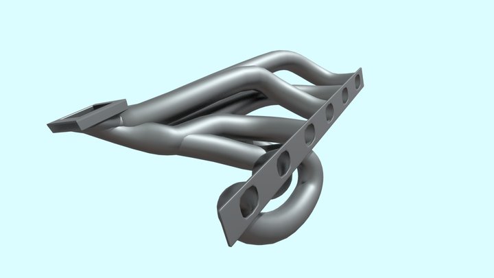 Exhaust-manifold 3D models - Sketchfab