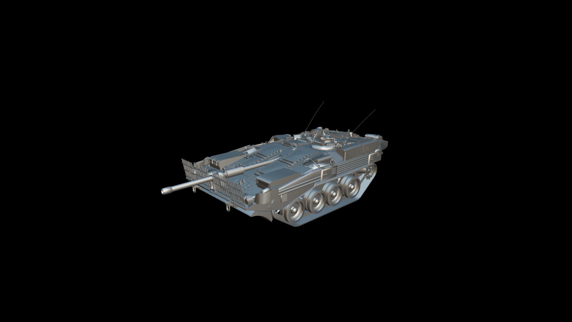 Strv 103B - 3D model by FROST_52128 [94d25a5] - Sketchfab
