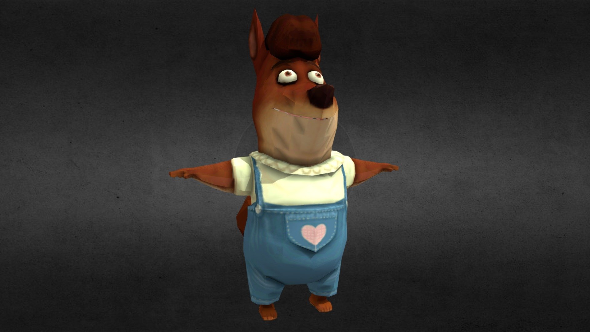 Foxy Loxy - Download Free 3D model by jennyconteras75 [94d3930] - Sketchfab