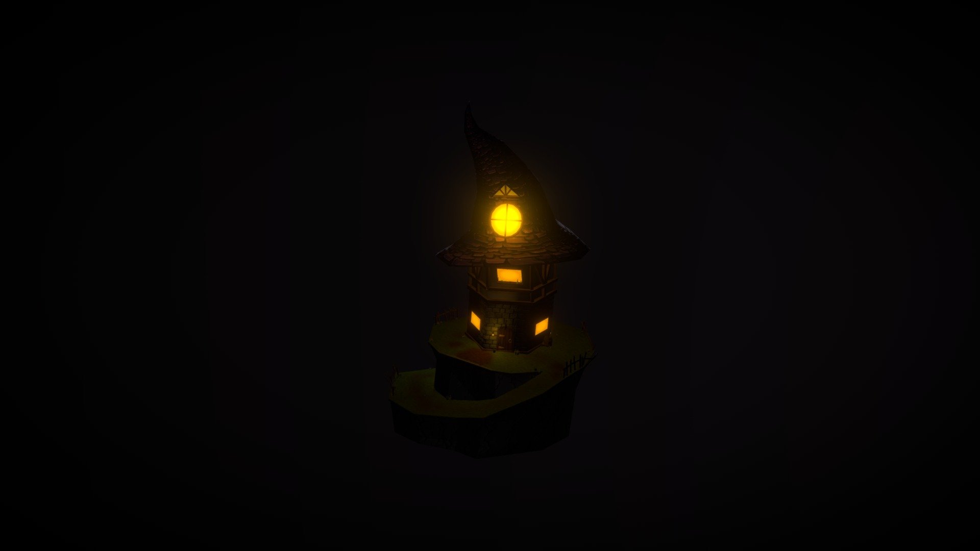 Wizard House - 3D model by GamingGuyGamer [94d3df5] - Sketchfab
