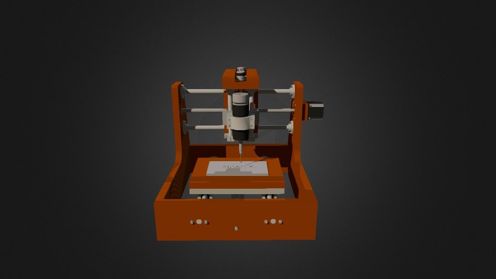 DIY CNC milling machine project for PCB - 3D model by rkujawski ...